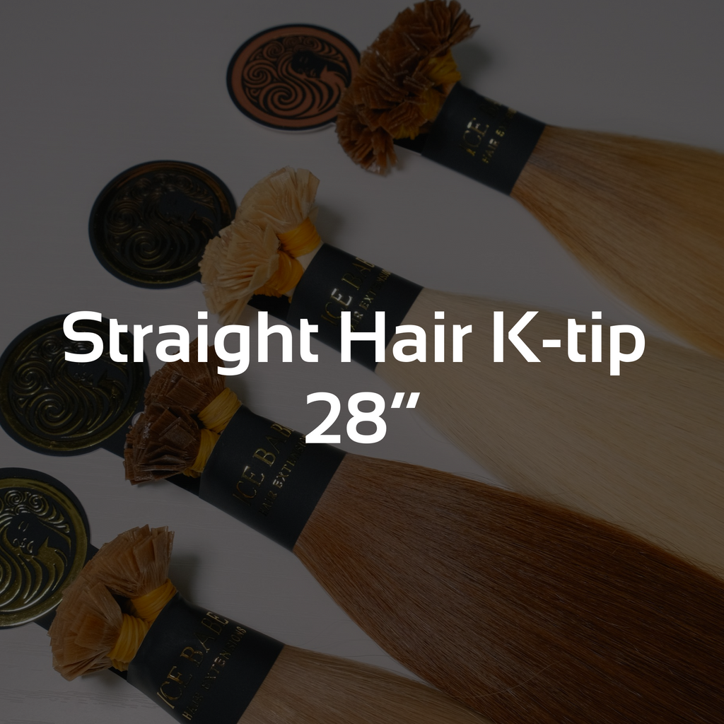 Straight Hair K-Tip 28" – ICEBABE Hair Extensions